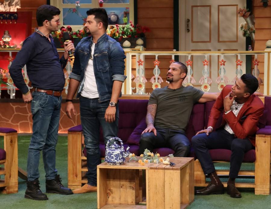 The Kapil Sharma Show with Suresh Raina, Shikhar Dhawan & Hardik Pandya ... The Kapil Sharma Show with Suresh Raina, Shikhar Dhawan & Hardik Pandya ...