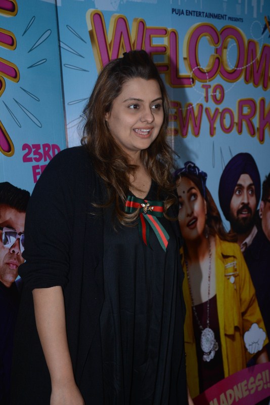 Anupam Kher, Krishika Lulla and Arjan Bajwa at Welcome to New York ...