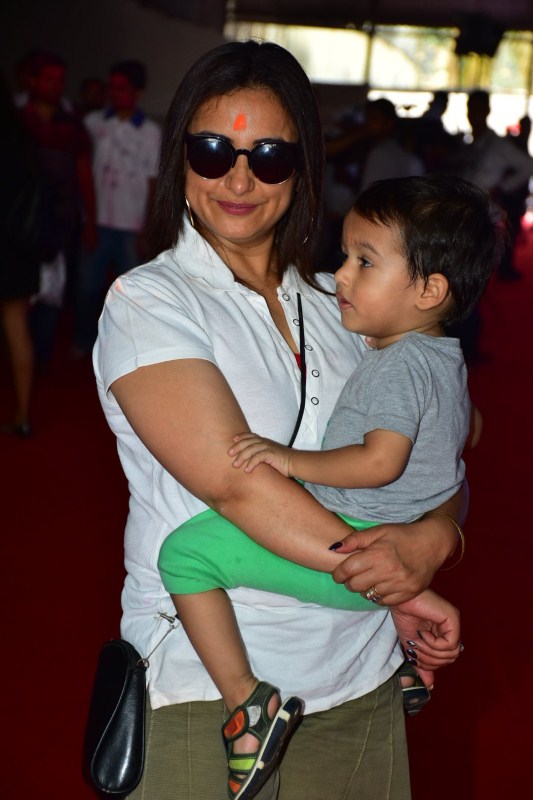 Rakhi Sawant, Urvashi Rautela and Divya Dutta at Zoom Holi Party 2018 ...