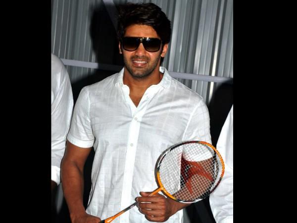 Arya inaugurates Ajay Rathnam's badminton academy - Photos,Images ...