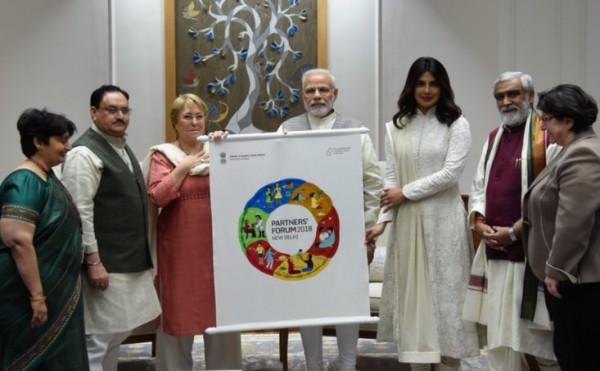 Priyanka Chopra meets Prime Minister Narendra Modi in Delhi - Photos ...