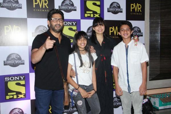 Jurassic World: Fallen Kingdom special screening: Sanjay Kapoor, Arshad ...