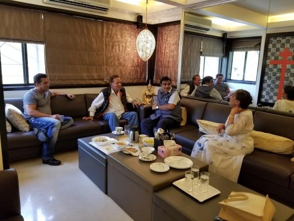 Nitin Gadkari meets Race 3 actor Salman Khan and Kaala actor Nana ...