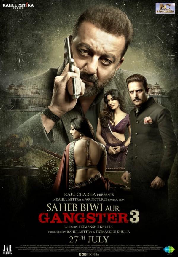 Sanjay Dutt shares new poster of 'Saheb Biwi Gangster 3' - Photos ...