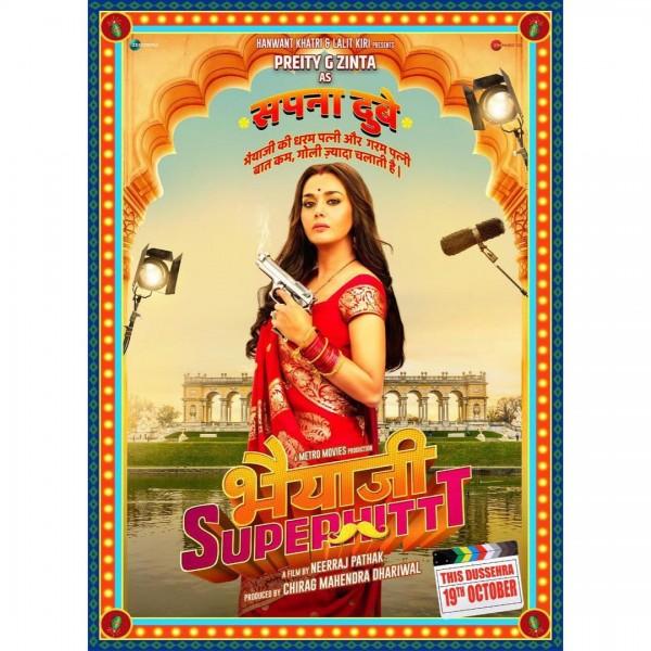 Preity Zinta shares her look from Bhaiaji Superhit - Photos,Images ...