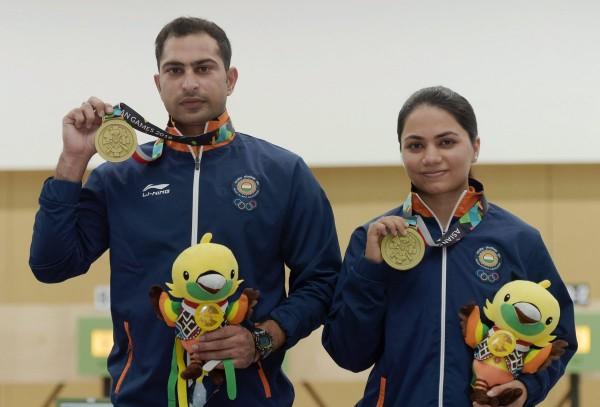 Asian Games 2018: Shooters Apurvi Chandela-Ravi Kumar win bronze medal ...